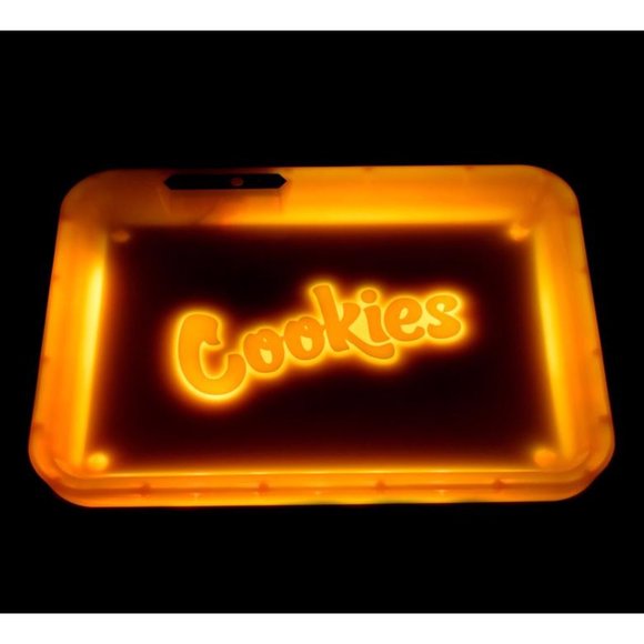Other | Cookies Yellow Led Rolling Tray Brand New With Box Usb Charger ...